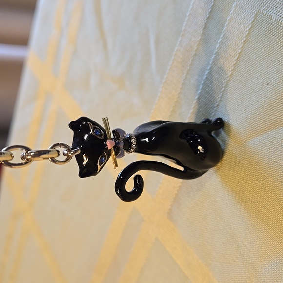 kate spade | Accessories | Kate Spade Nwt Black Cat Key Chain | Poshmark